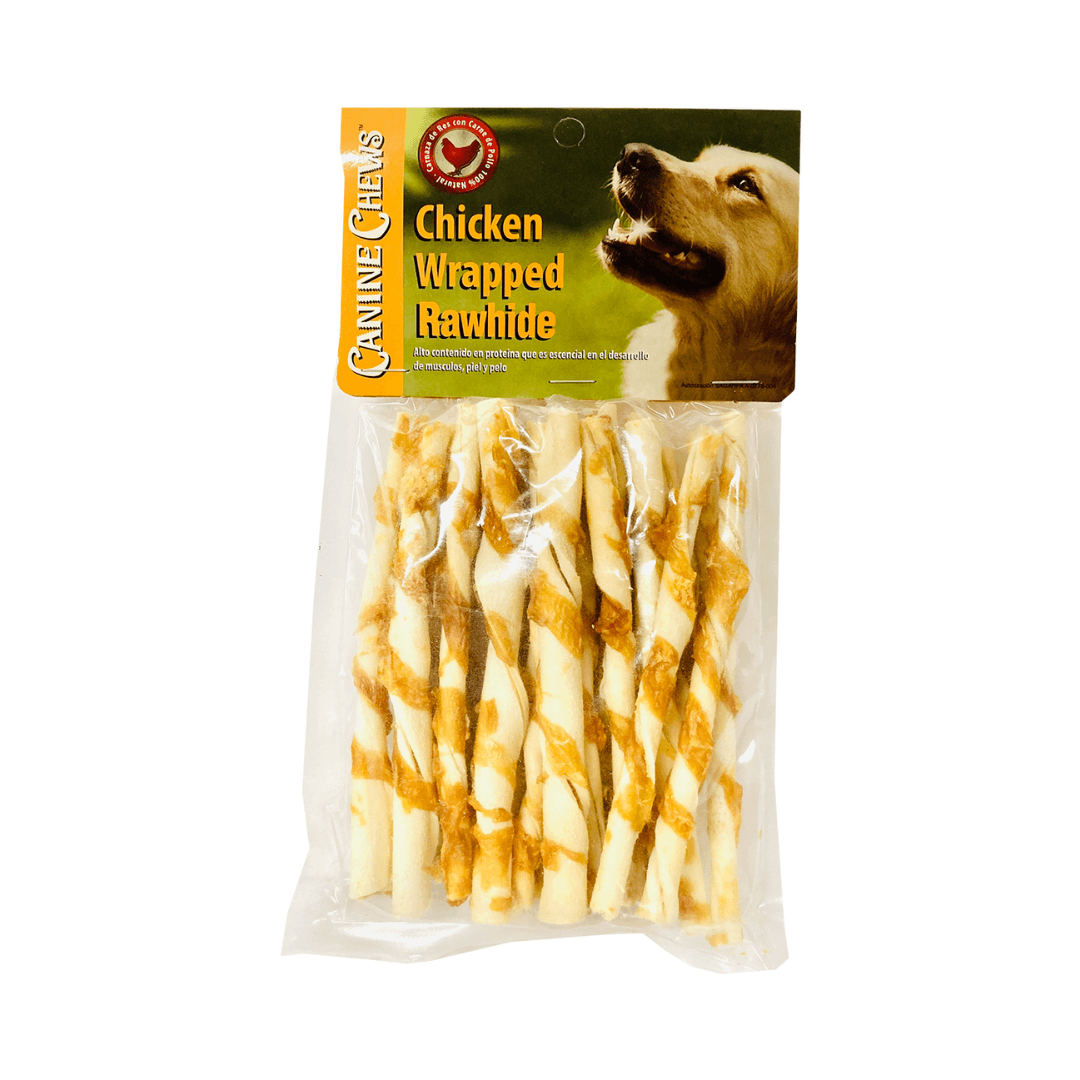 Snacks Canine Chews Twist con Pollo