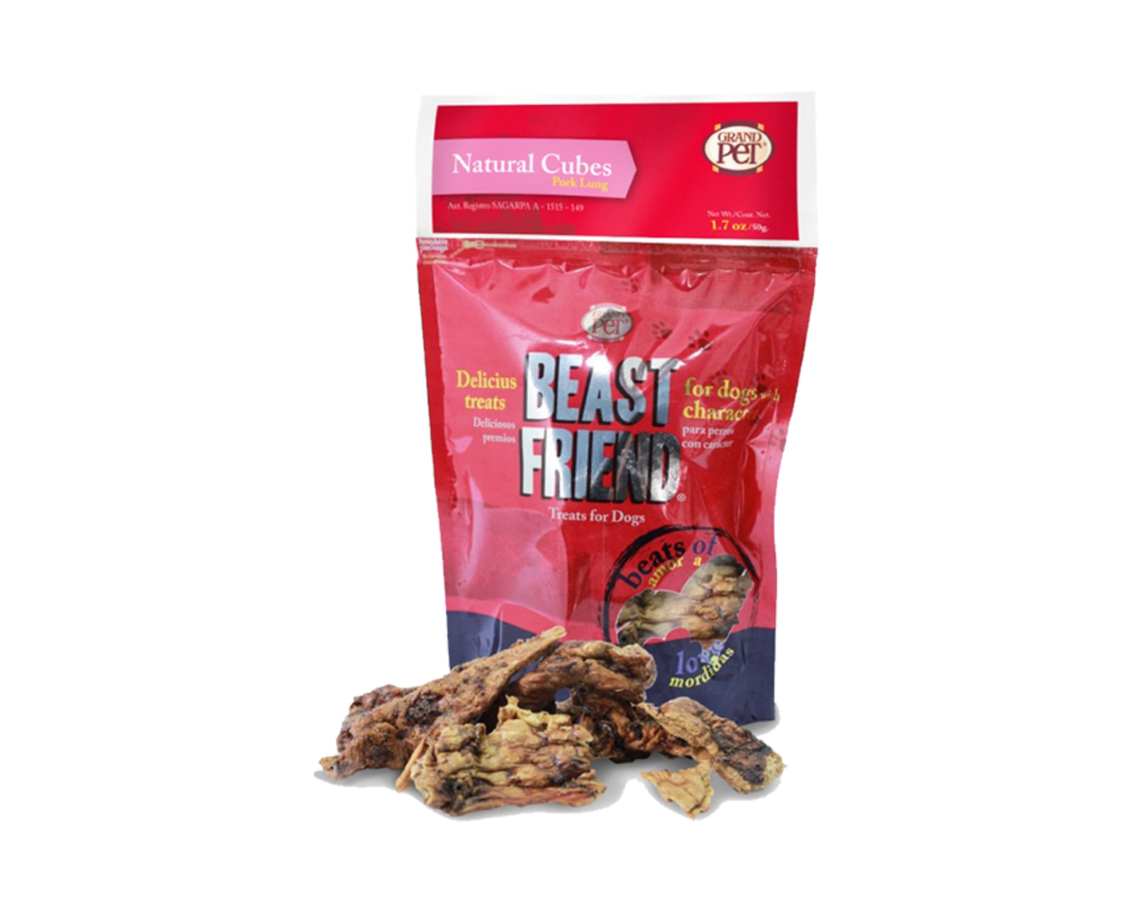 Snack Beast Friend Natural Cubes 100 Gr